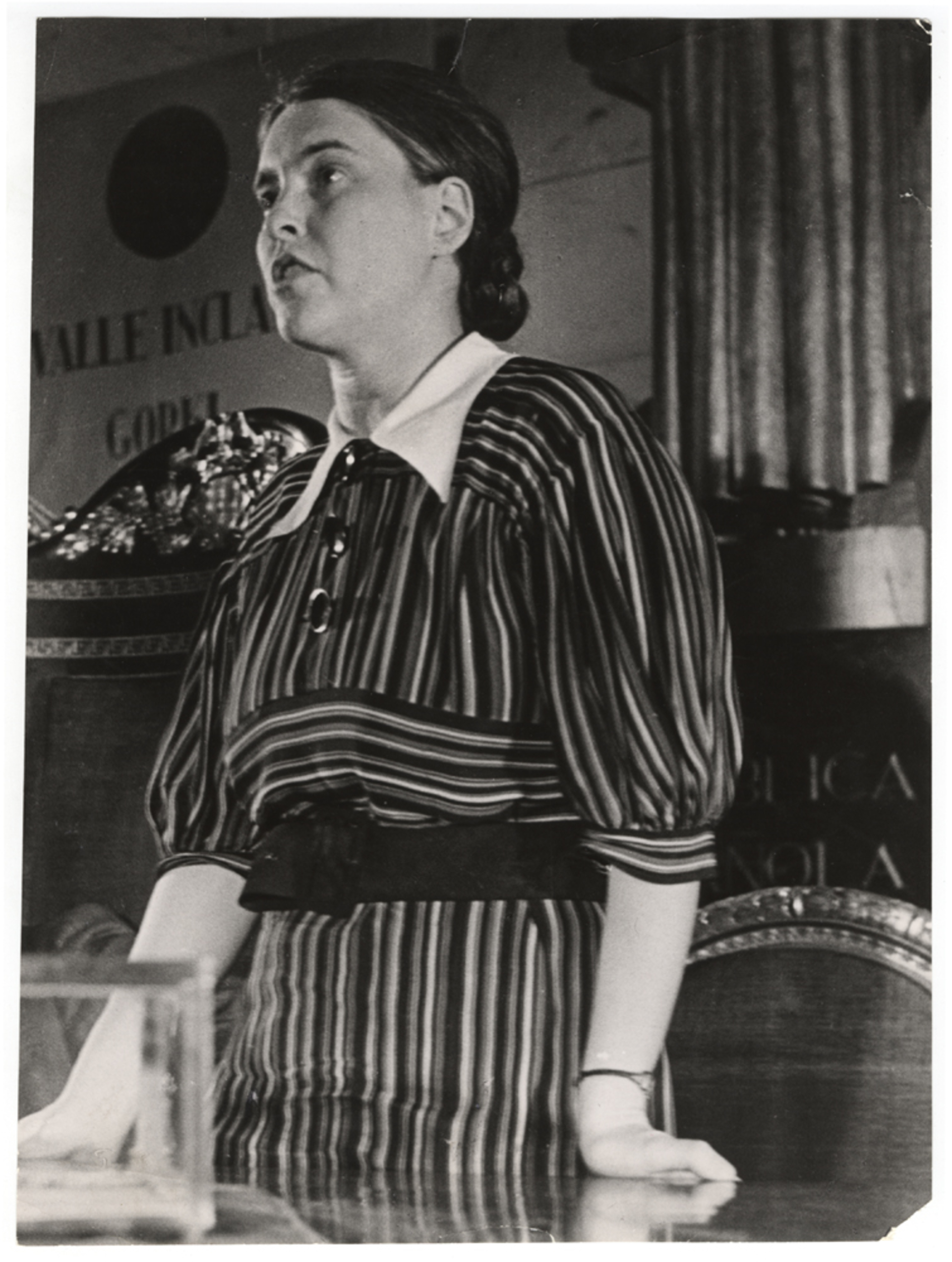 [German writer Anna Seghers at the Second International Congress of ...