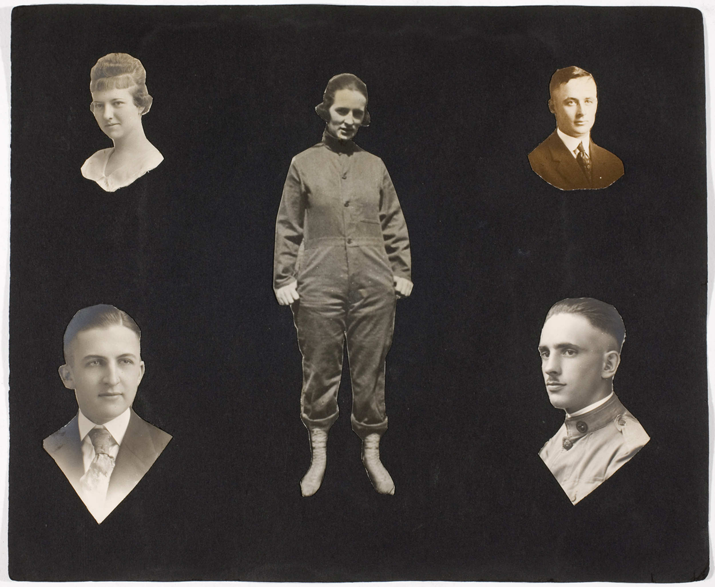 [Album of Uniquely Cut and Torn Photographs] | International Center of ...