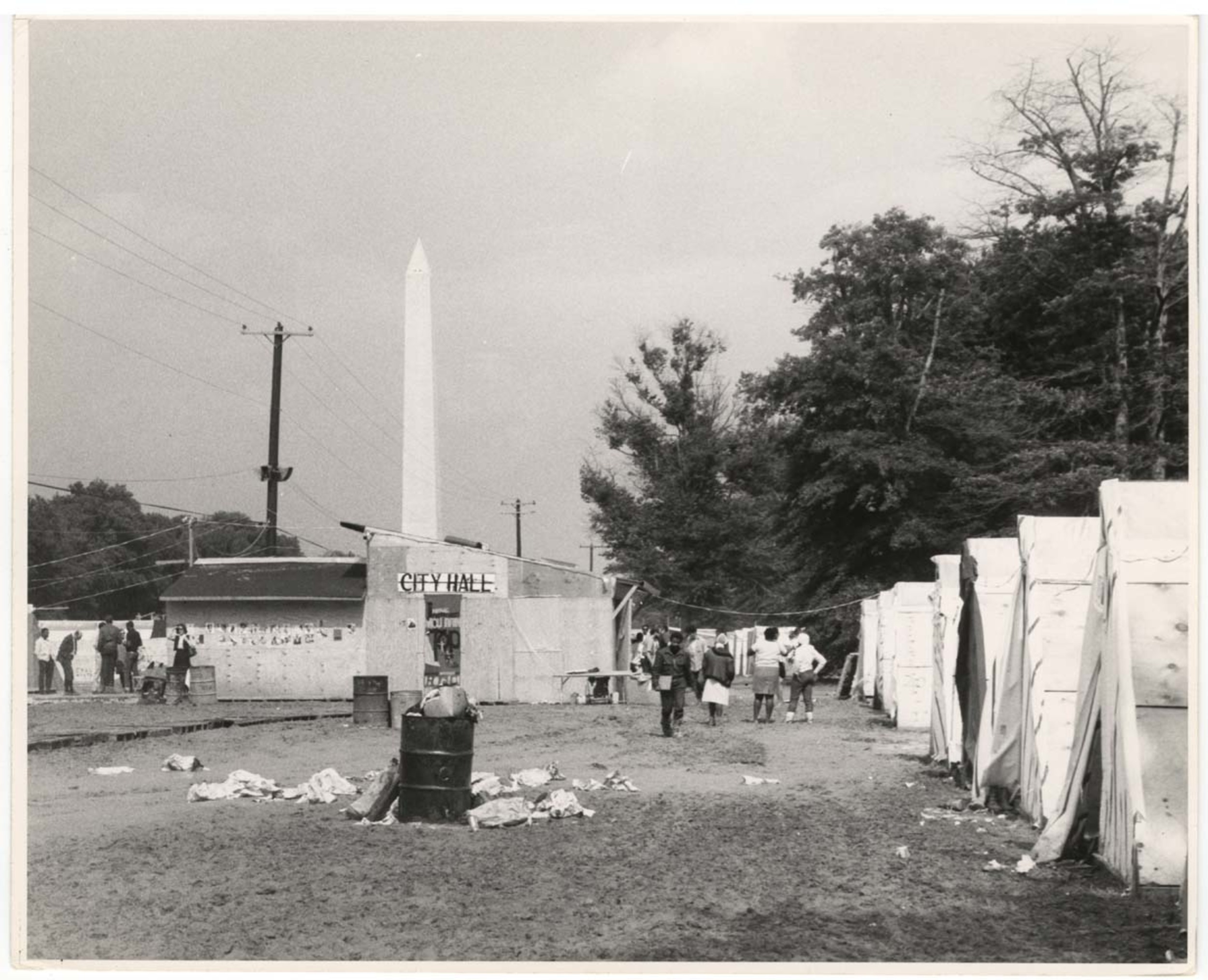 [City Hall, the Poor People's Campaign, Washington, DC] | International ...