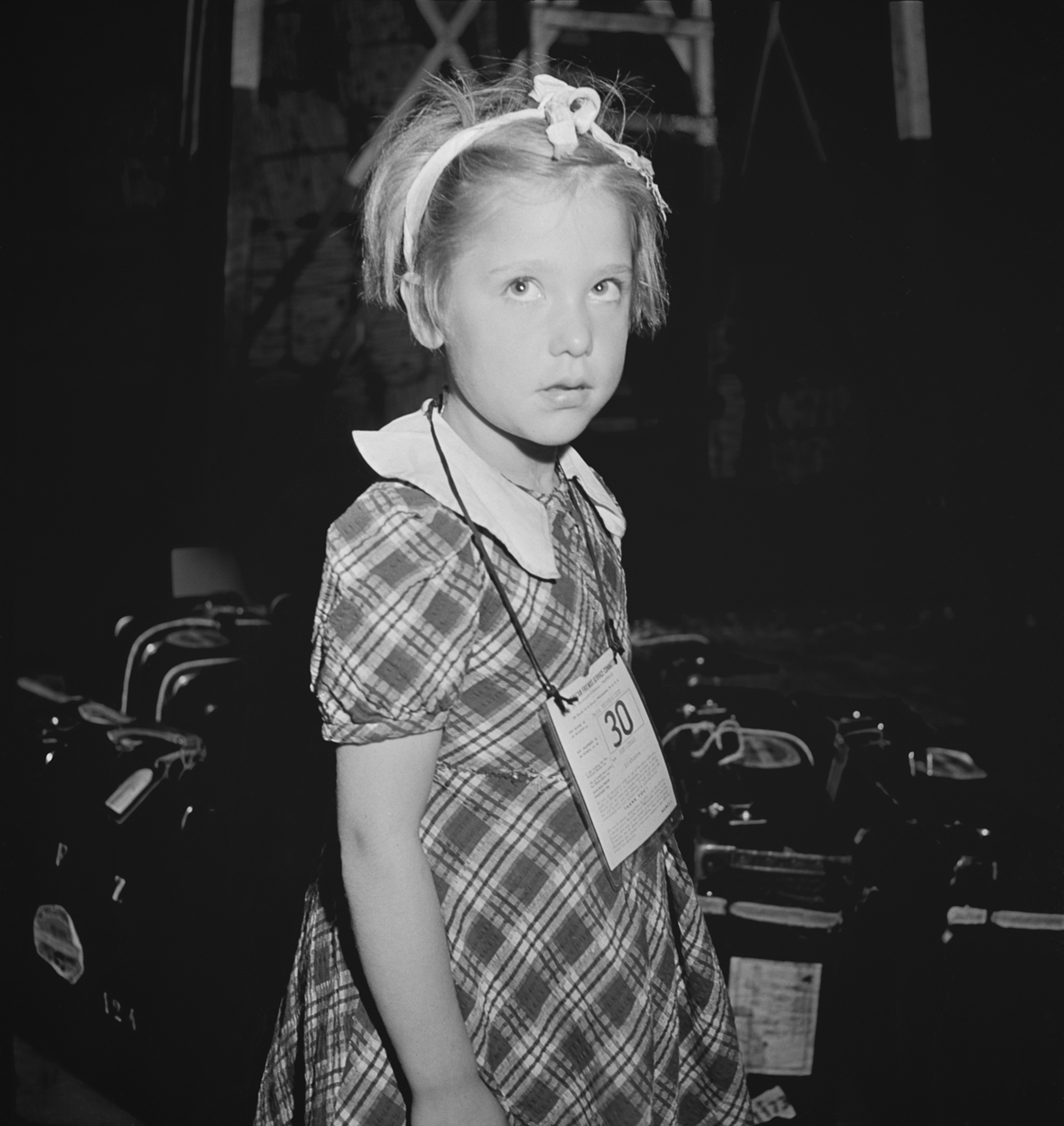 [Ruth Engelhardt arriving in New York on a Jewish children's refugee ...