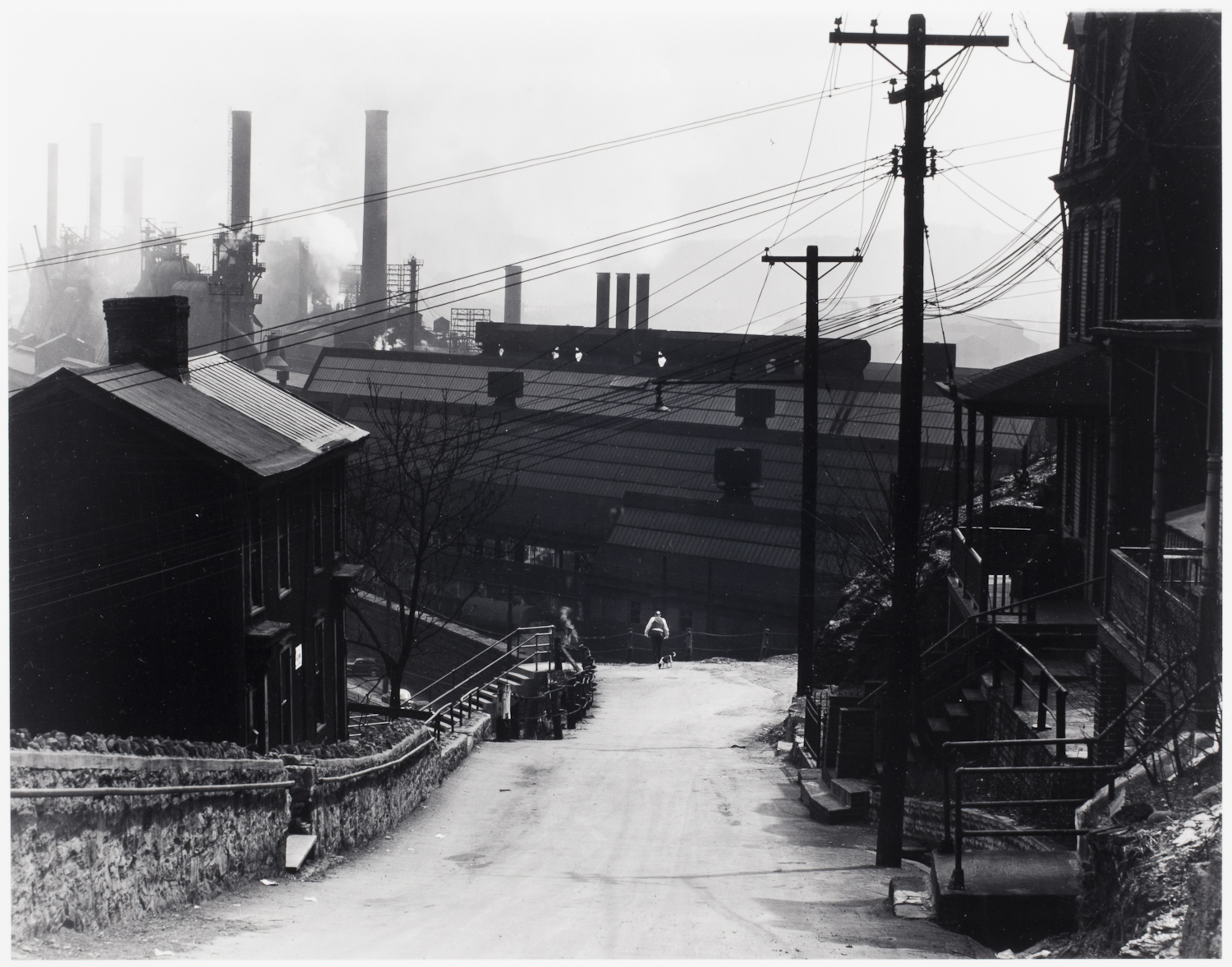 Street Scene and Steel Mill, Pittsburgh | International Center of ...