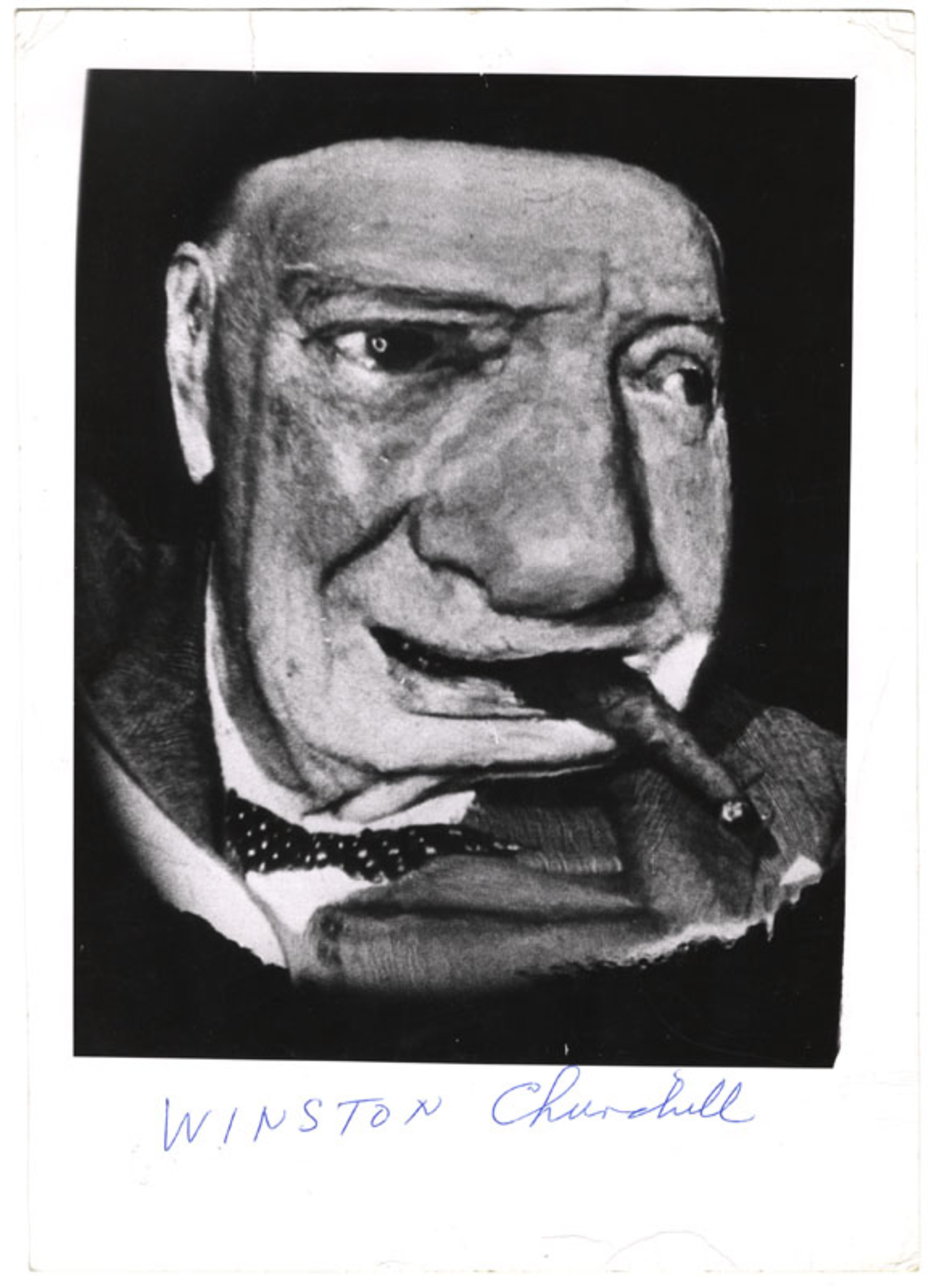 Sir Winston Churchill (distortion) | International Center of Photography