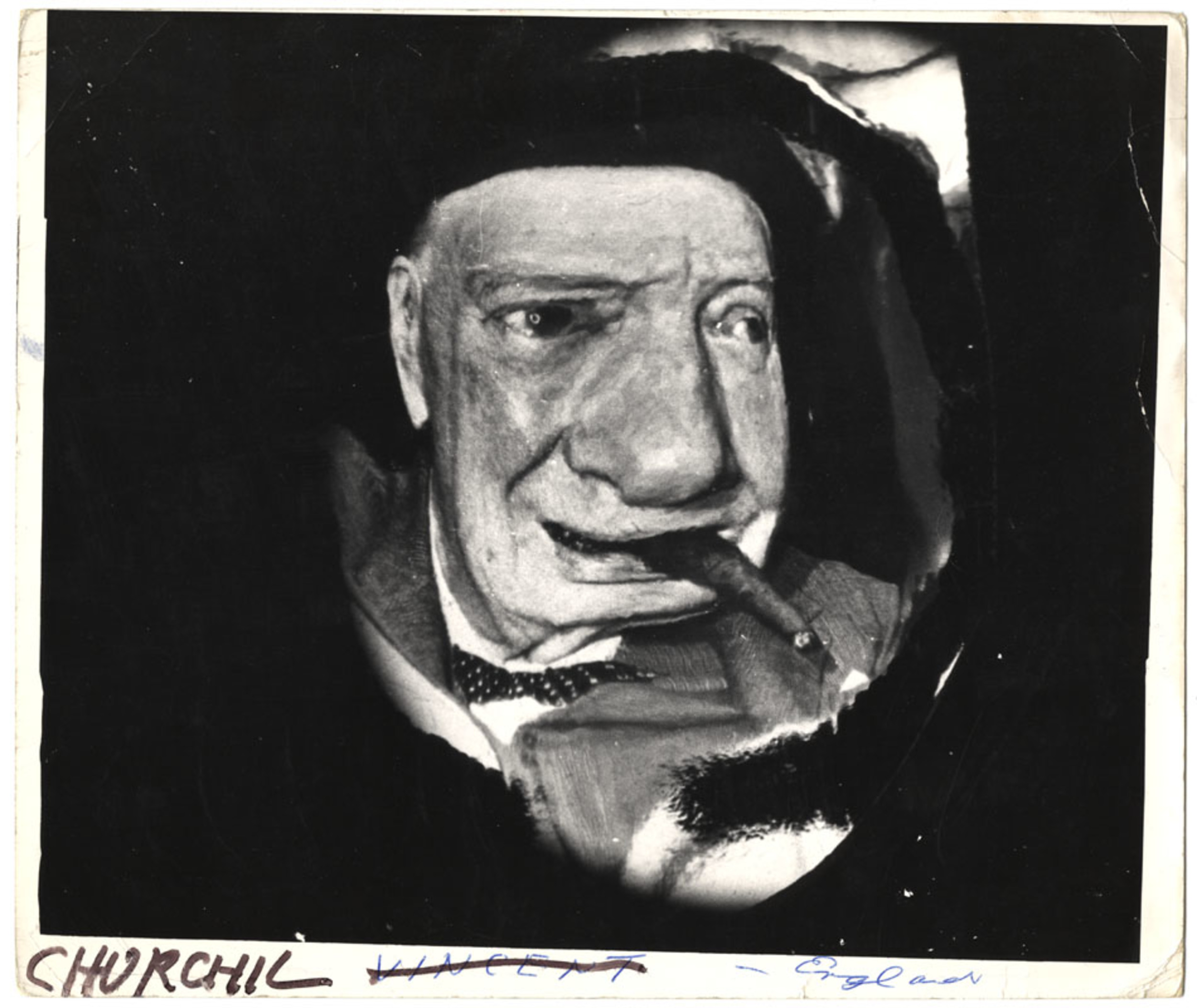 Sir Winston Churchill (distortion) | International Center of Photography