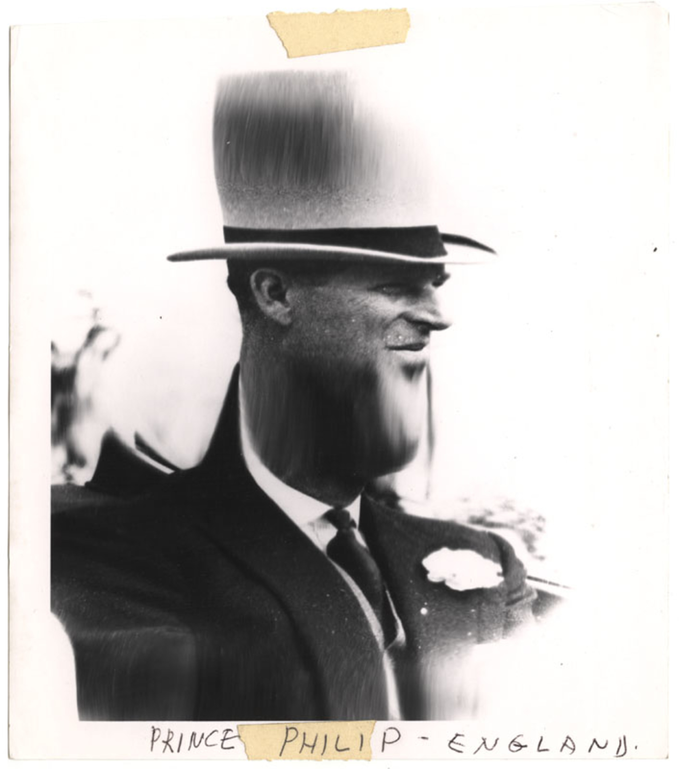 Prince Philip (distortion) | International Center of Photography