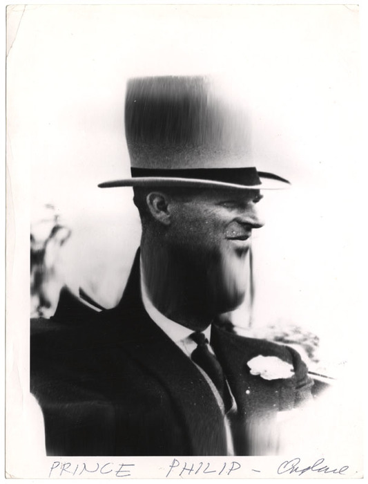 Prince Philip (distortion) | International Center of Photography