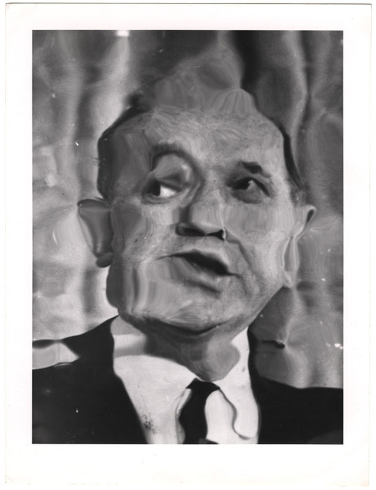 Dean Rusk (distortion) | 1International Center of Photography