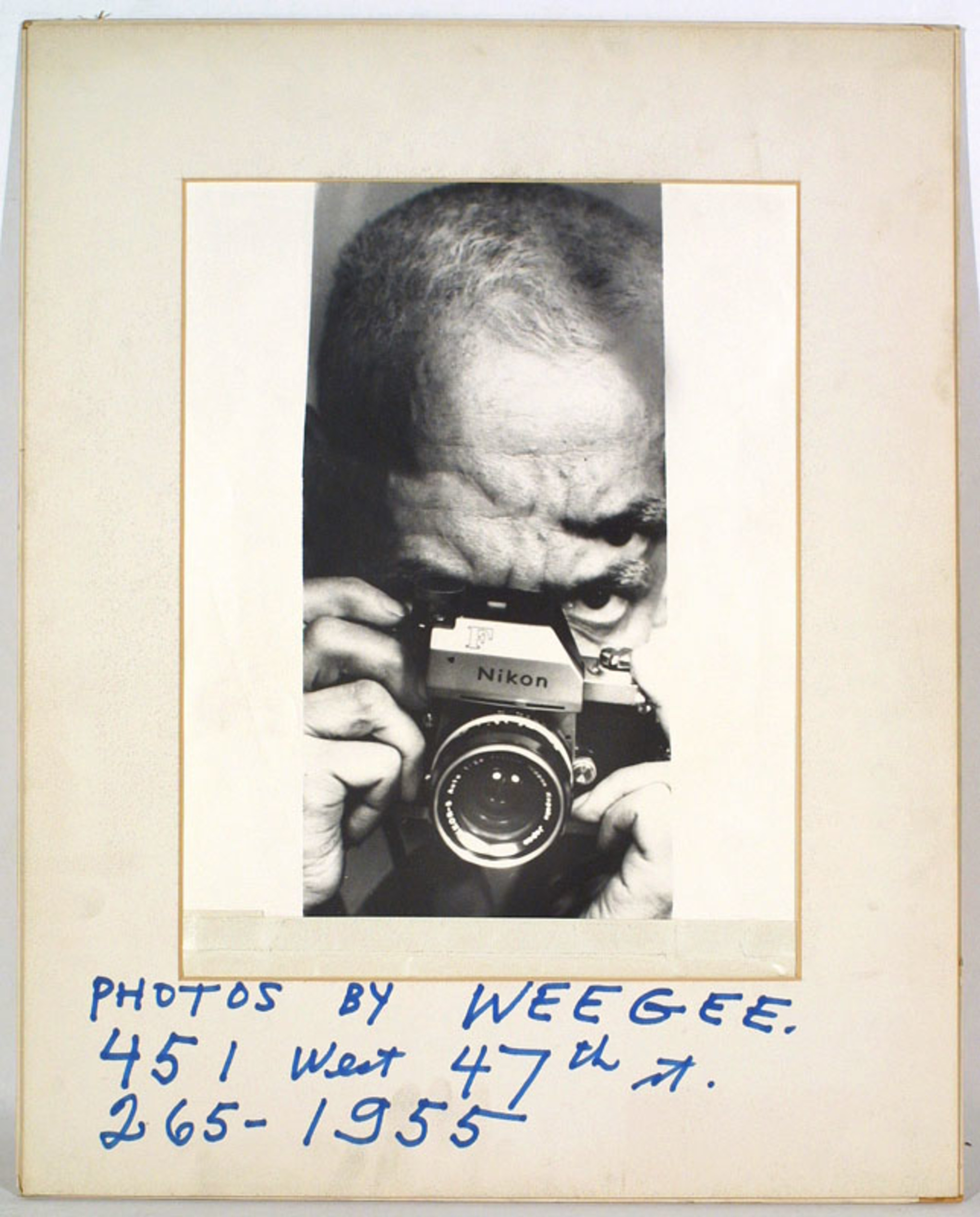 [Weegee distortion] | International Center of Photography