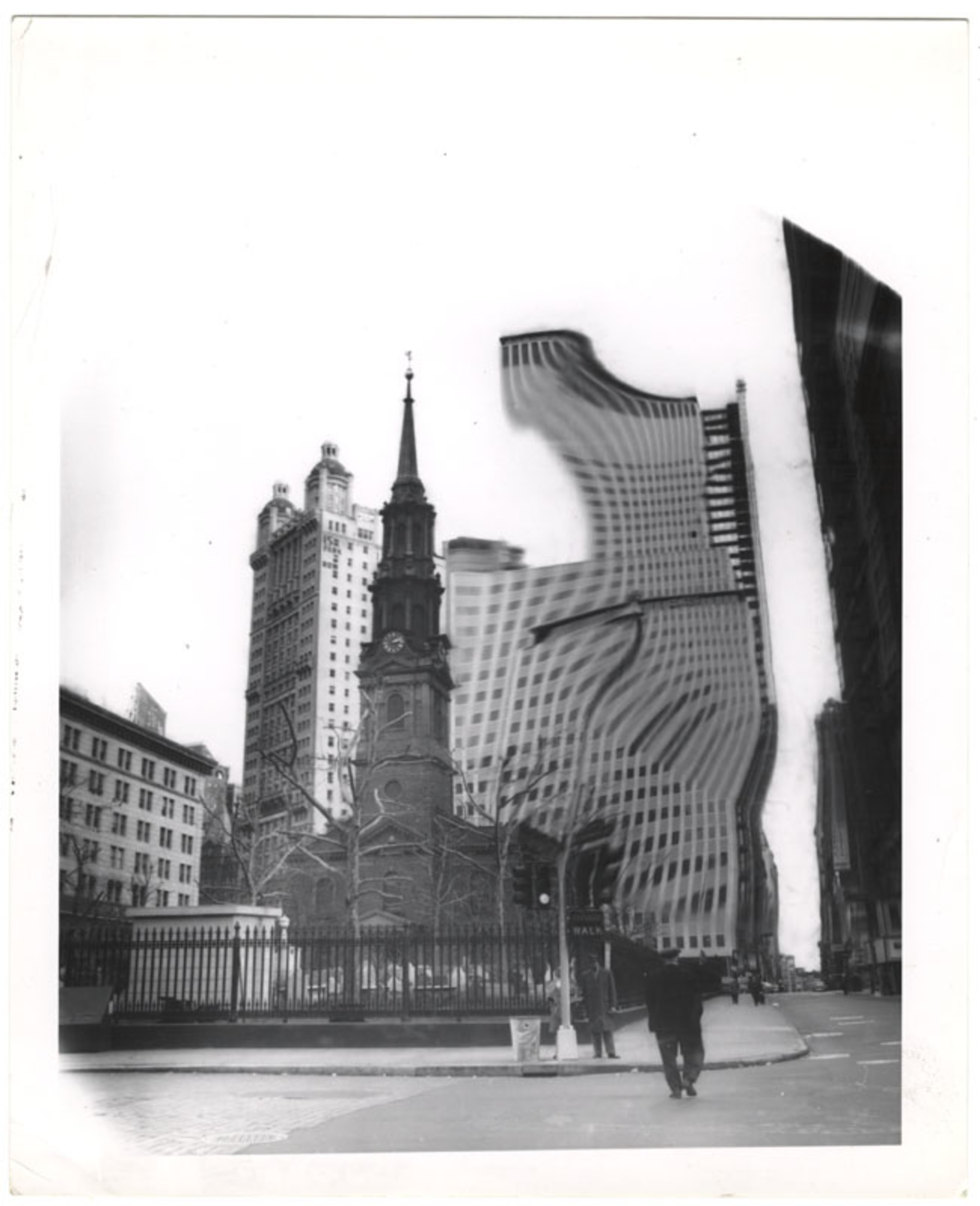 Building under construction (distortion) | International Center of ...