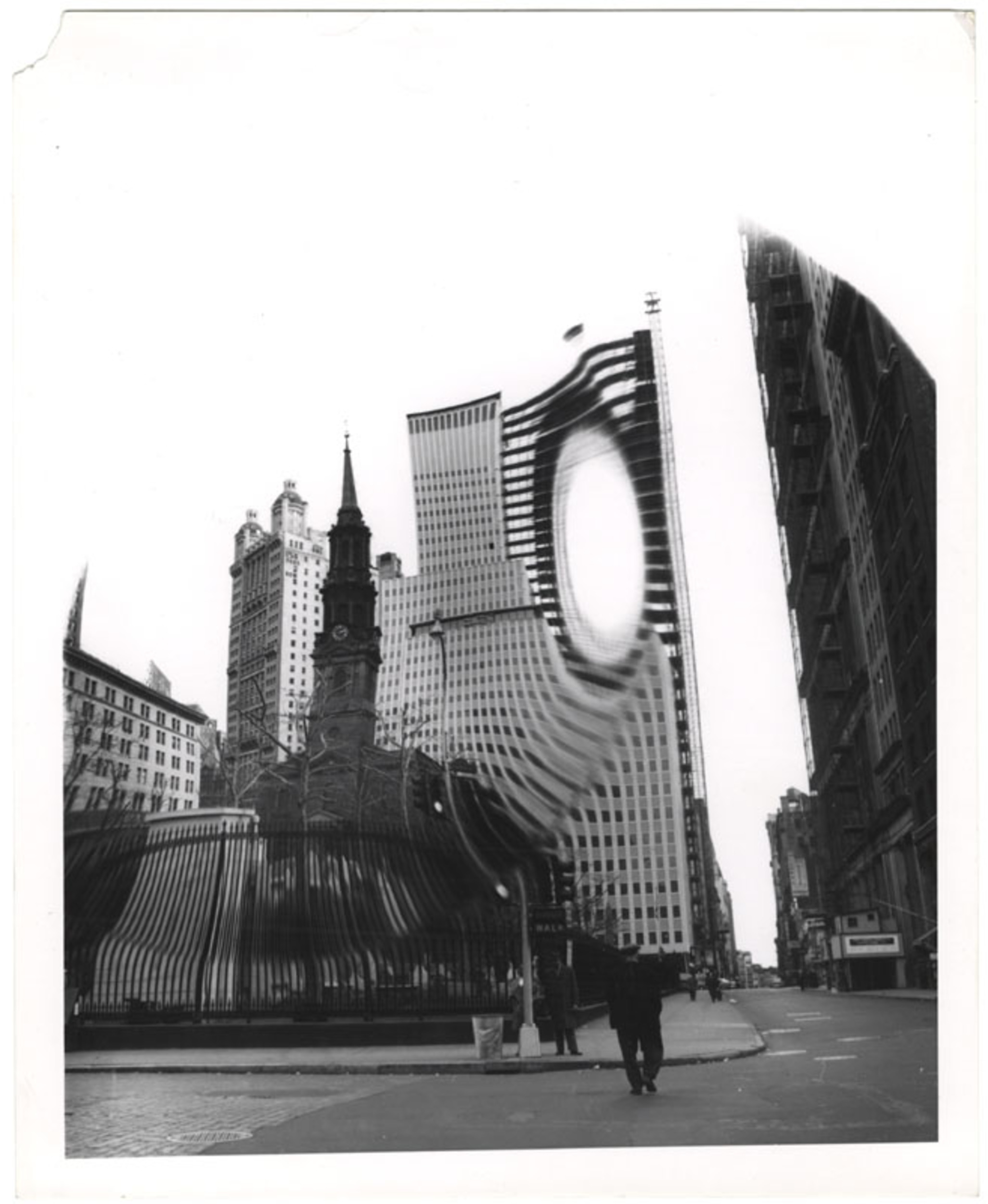 Building under construction (distortion) | International Center of ...