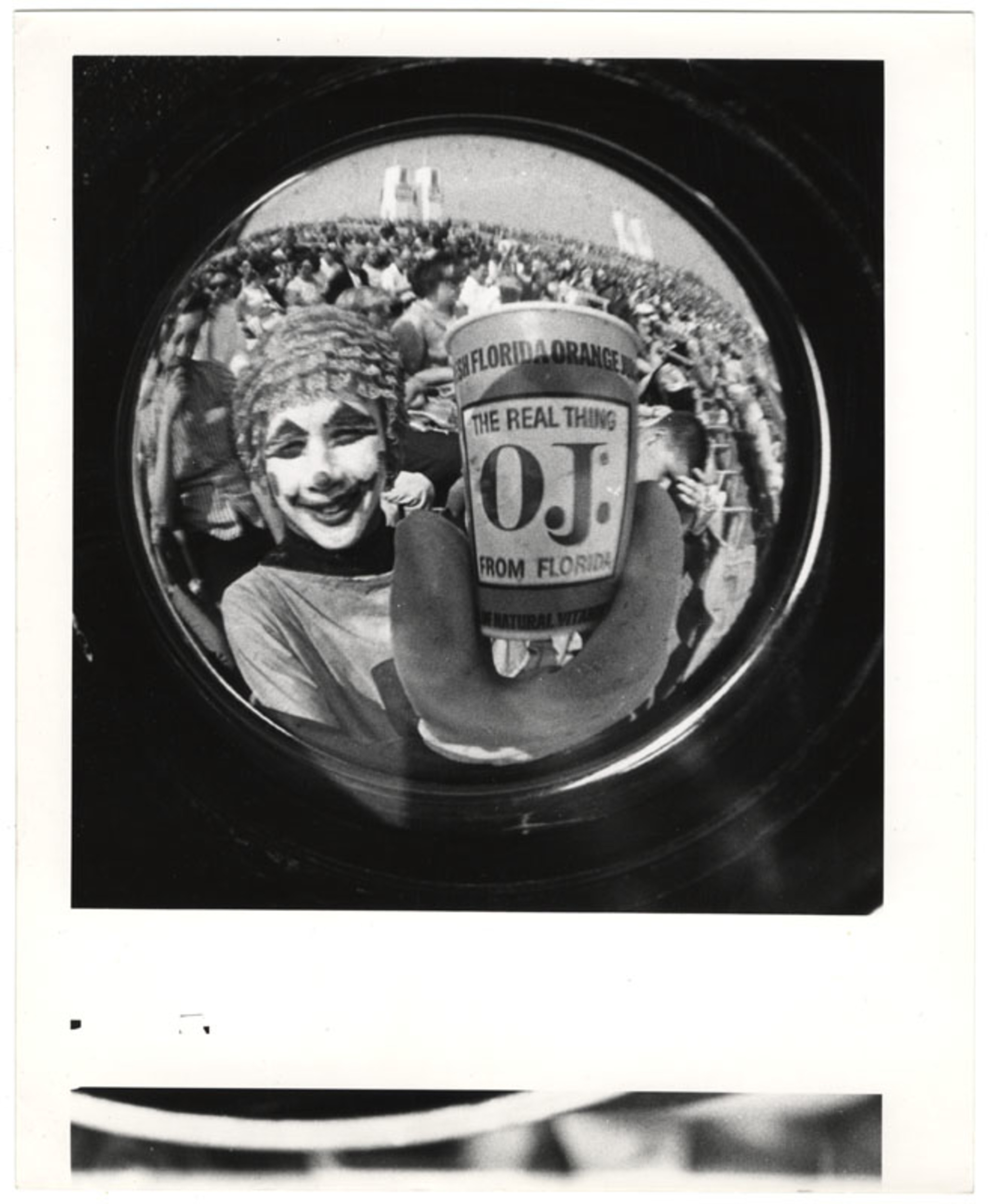 Clown with Fresh Florida Orange Juice: The Real Thing, O.J. from ...