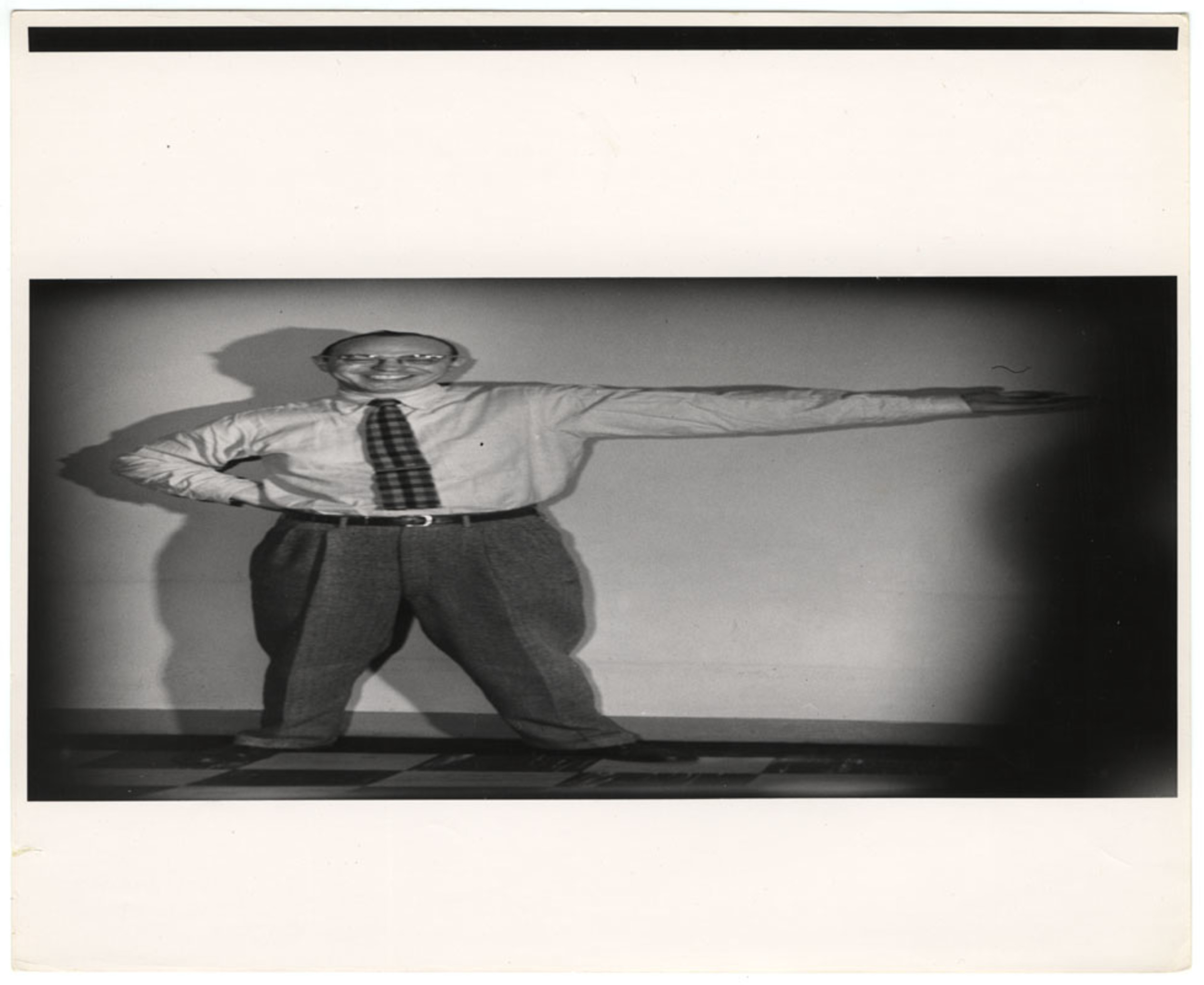 Flattened man (distortion) | International Center of Photography