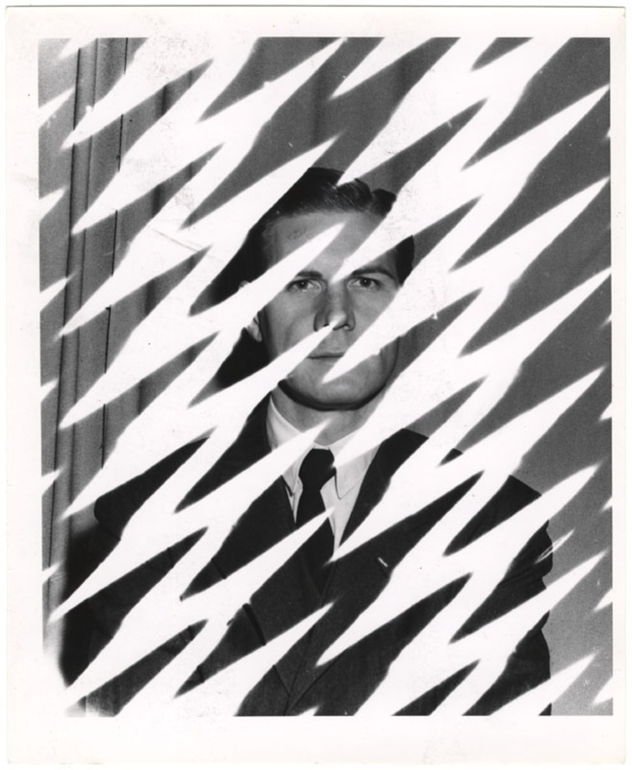 Portrait of a man (distortion) | International Center of Photography