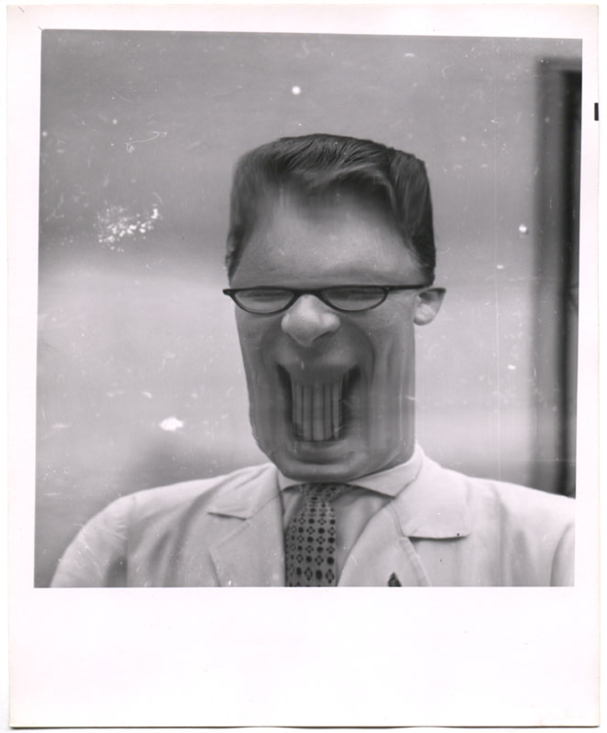Portrait of a man smiling (distortion) | International Center of ...
