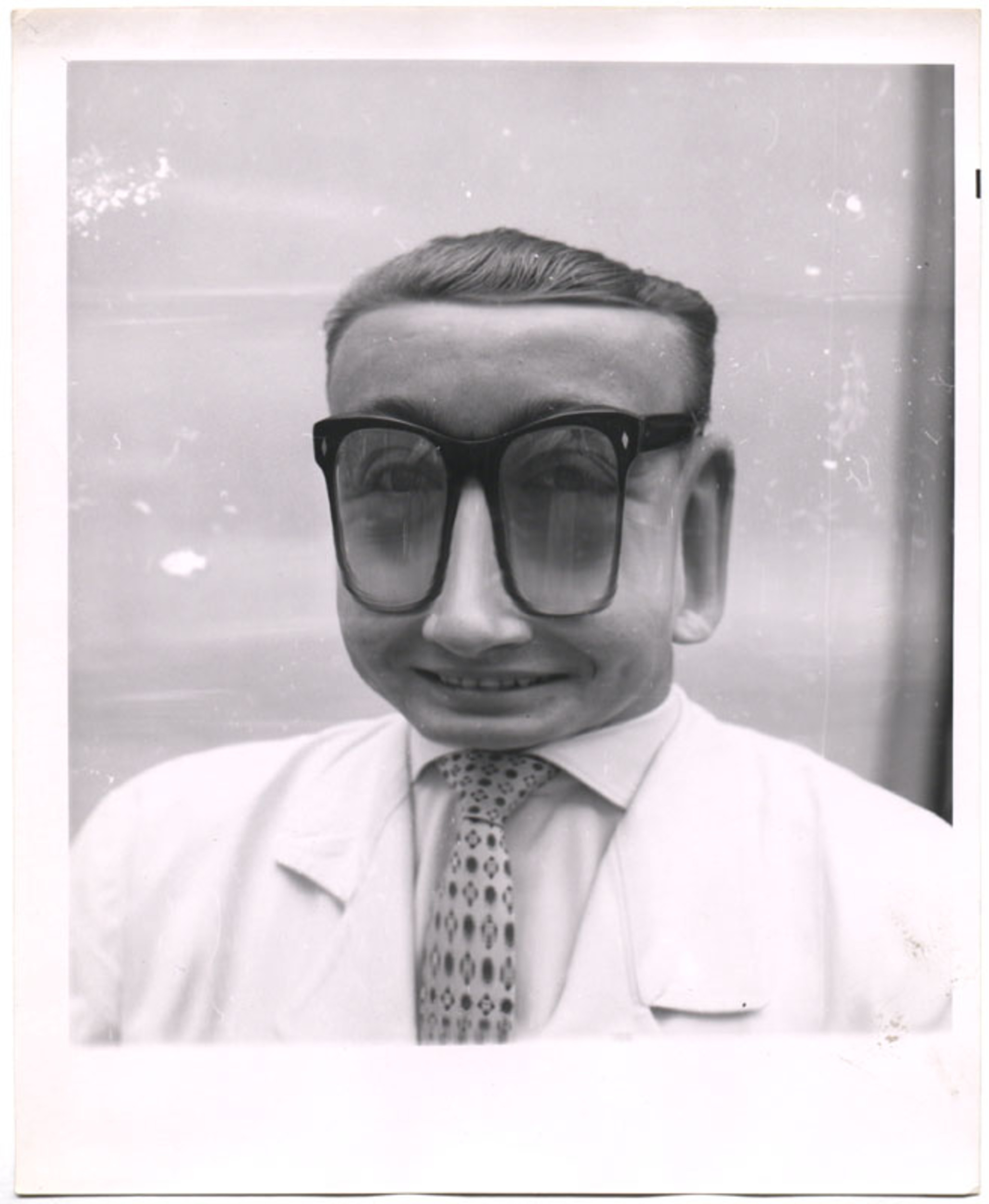 Portrait of a man smiling (distortion) | International Center of ...