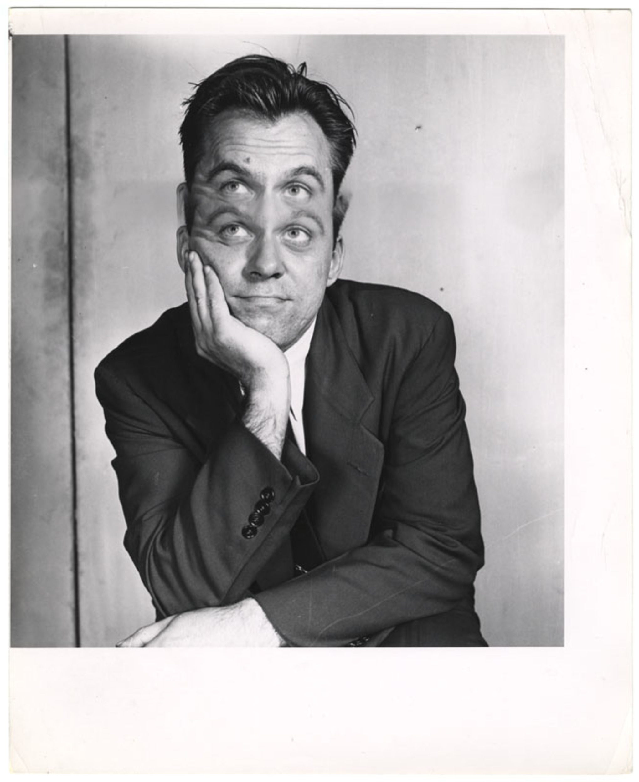 Four eyed man (distortion) | International Center of Photography