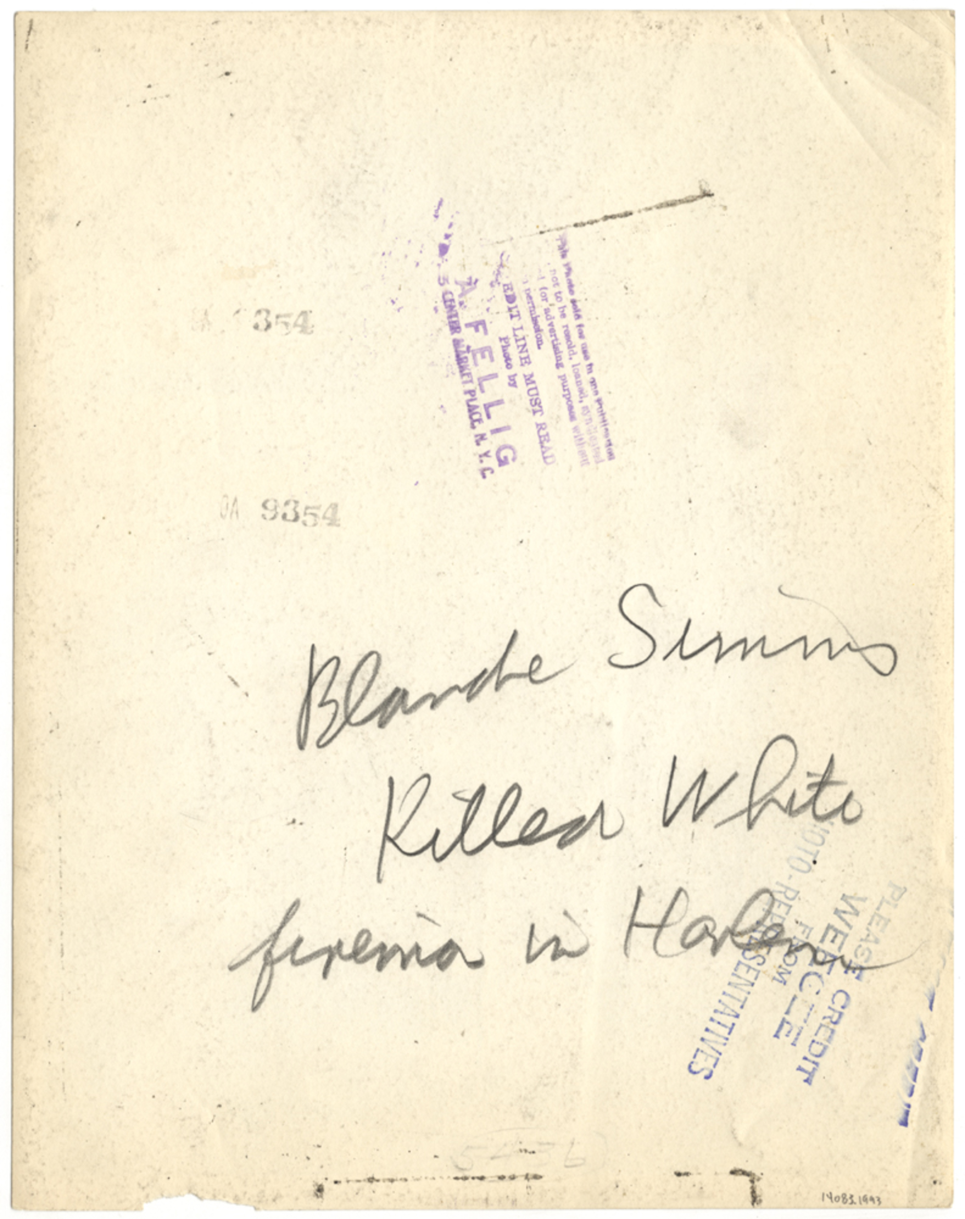 Blanche Simms Killed White Fireman in Harlem | International Center of ...