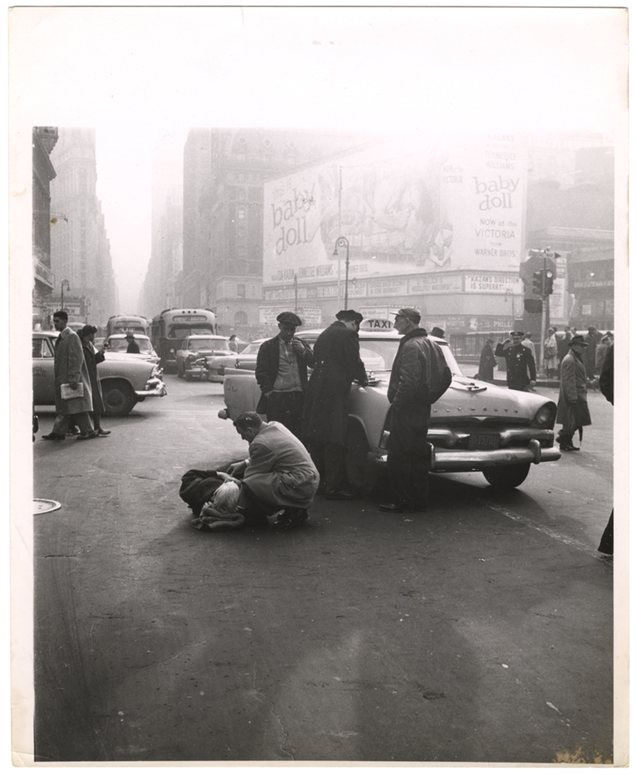 [Times square car accident] | International Center of Photography