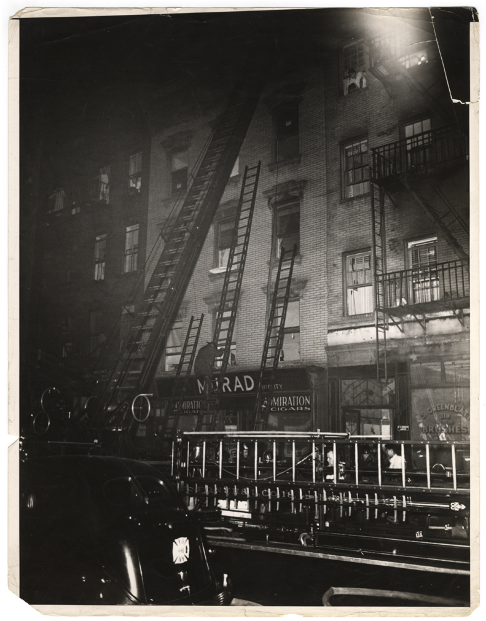 [Tenement fire, New York] | International Center of Photography