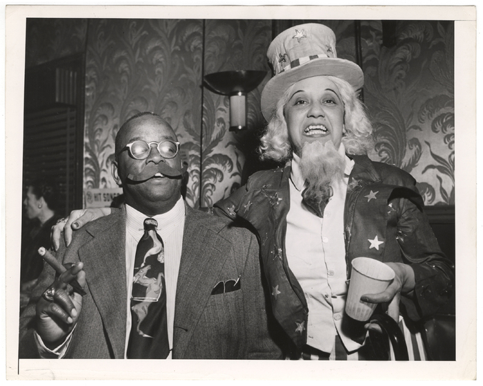 [Uncle Sam and friend] | International Center of Photography