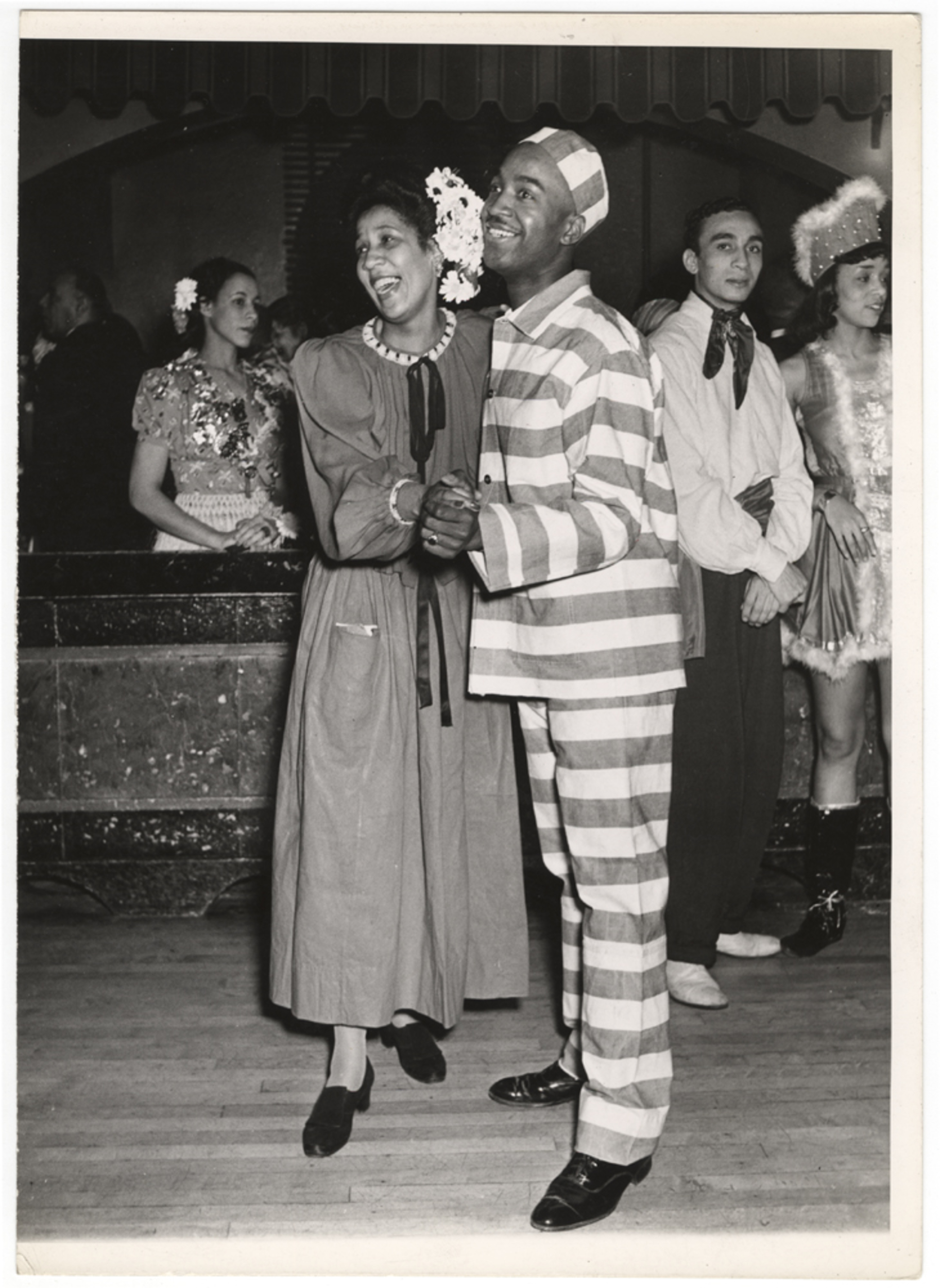[Saturday night masquerade ball at the Savoy, Harlem, New York ...