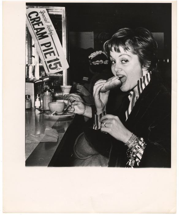 [French artist: cream pie 15 cents] | International Center of Photography