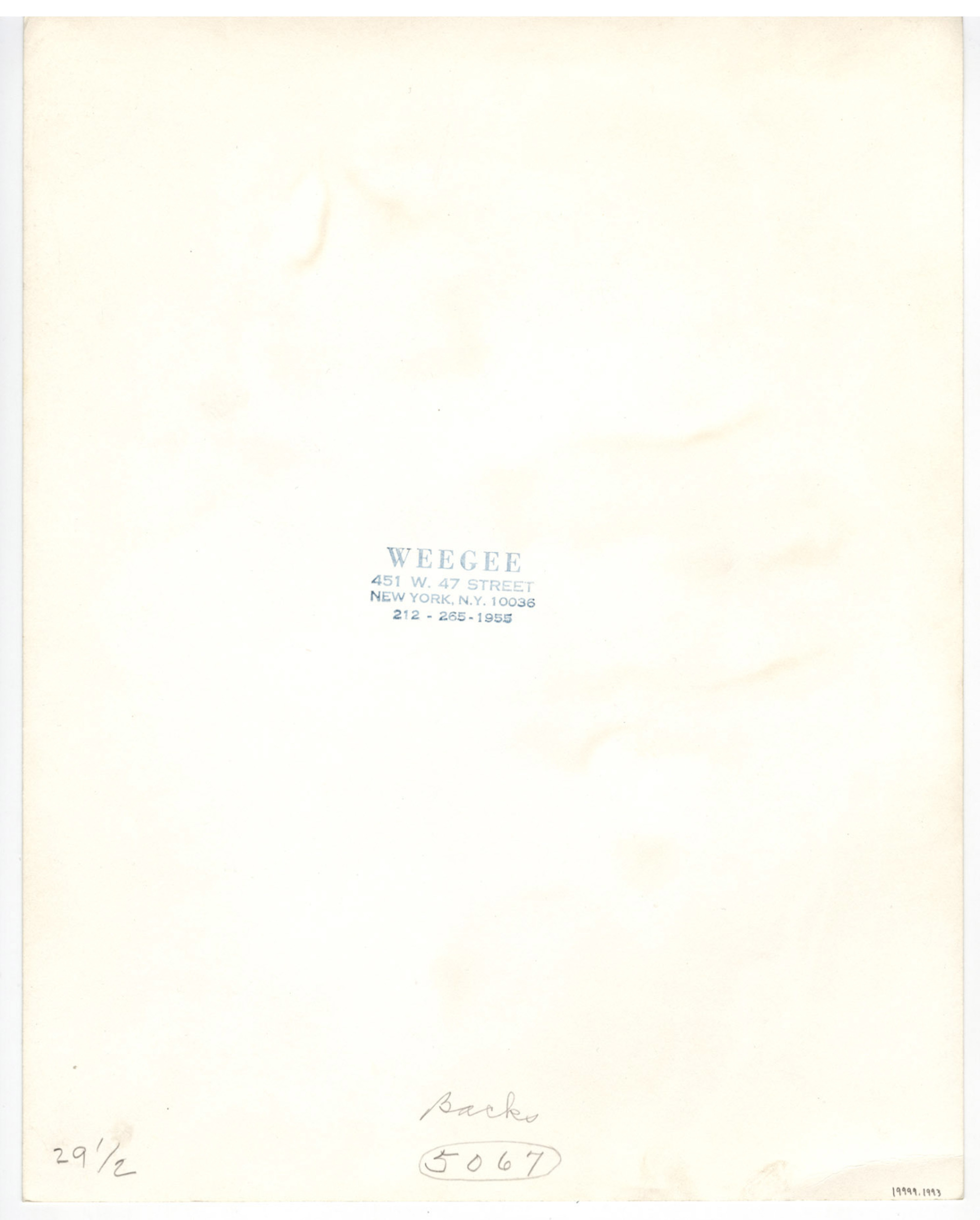 [A woman reacts to Weegee's photograph "The Critic" at the Museum of ...