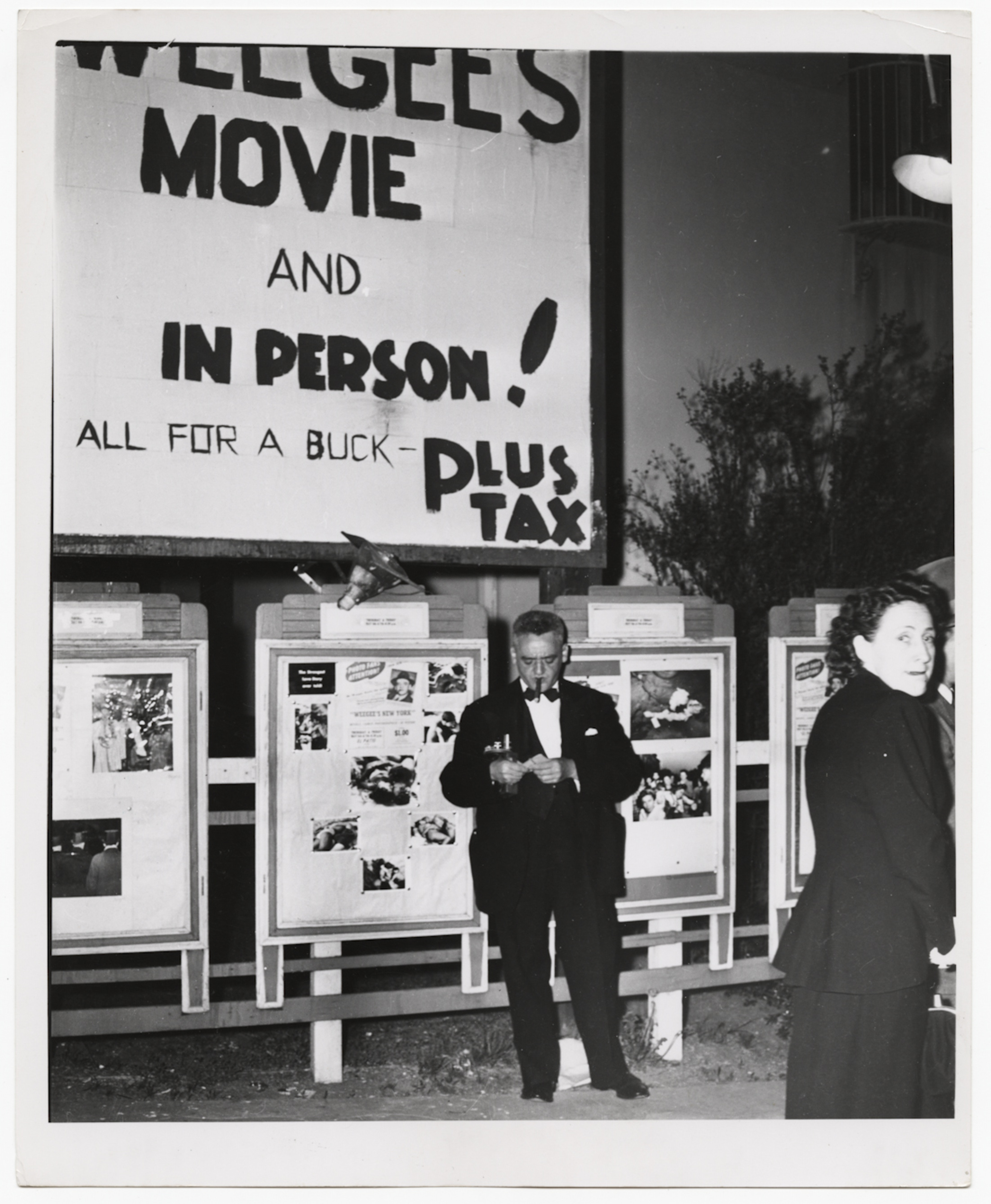 [Weegee at screening of his film, Los Angeles] | International Center ...