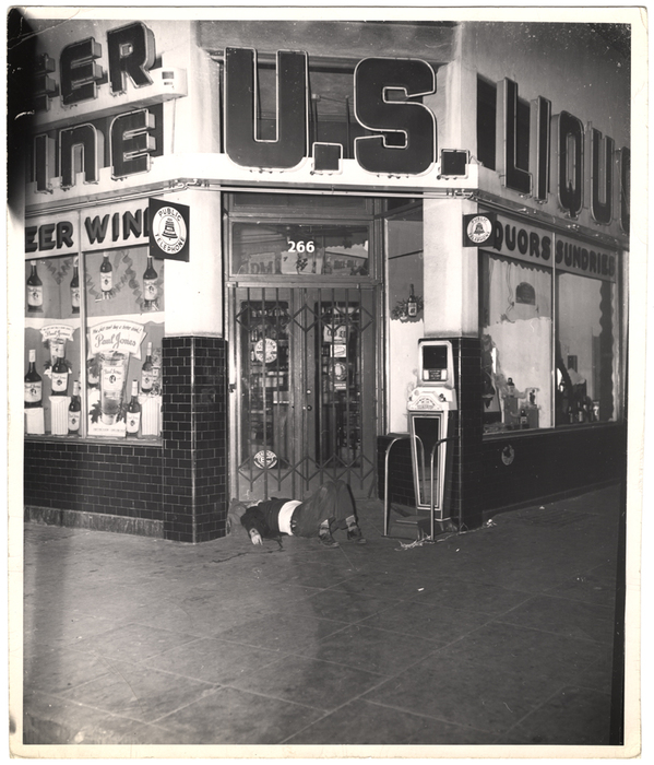 [Drunk in front of the U.S. liquor store] | International Center of ...