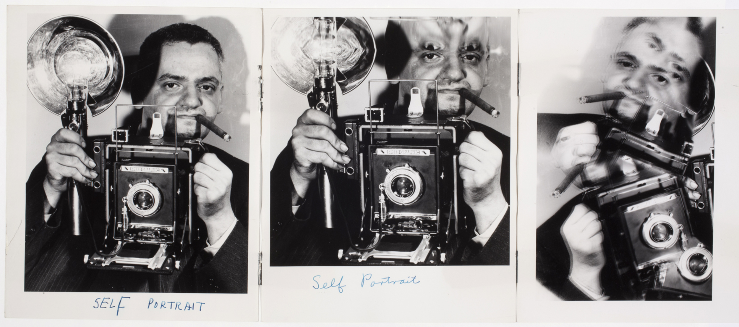 [Self-Portrait, Weegee with Speed Graphic Camera] | International ...