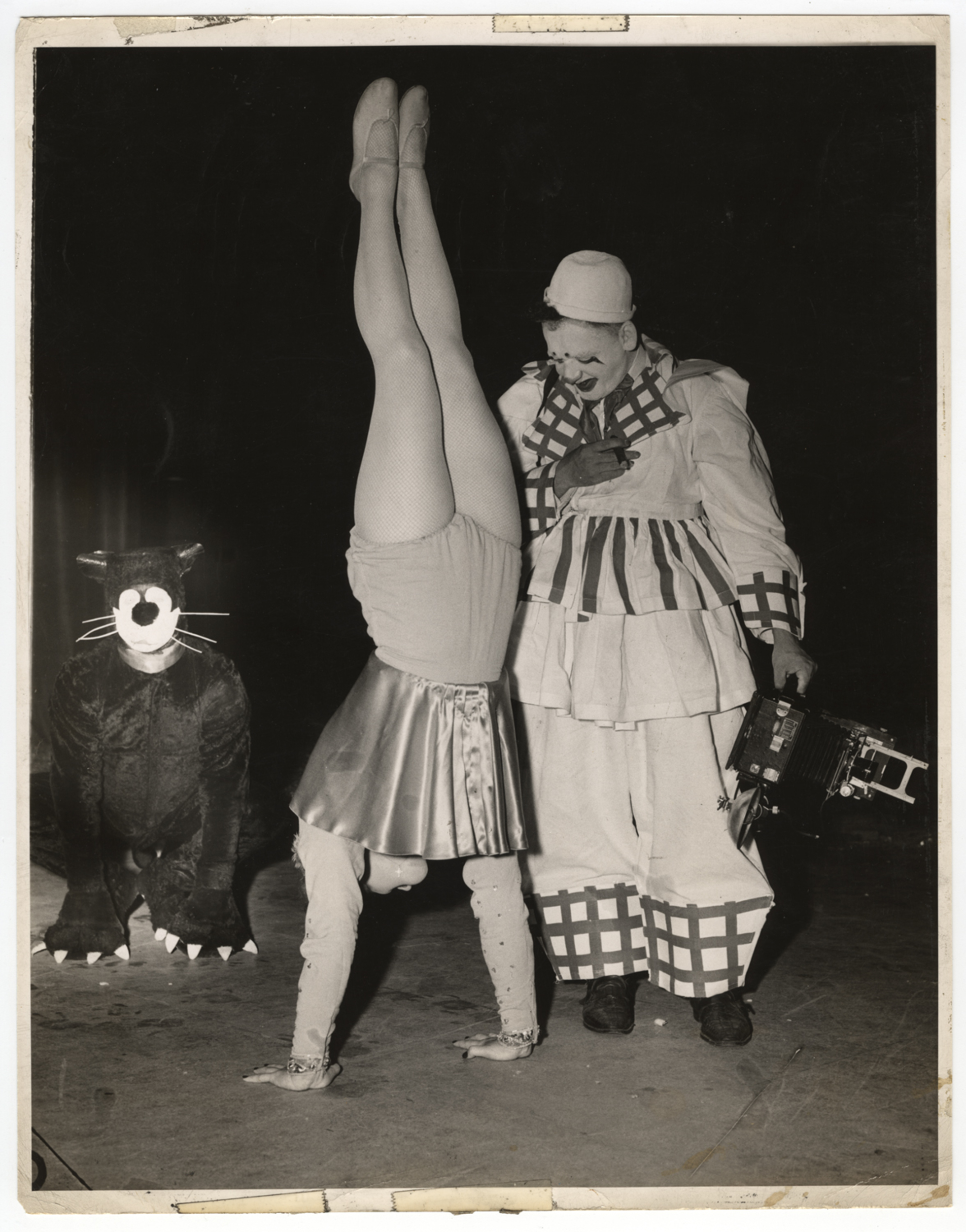 "Weegee, as Clown, Covers Circus From the Inside" | International ...
