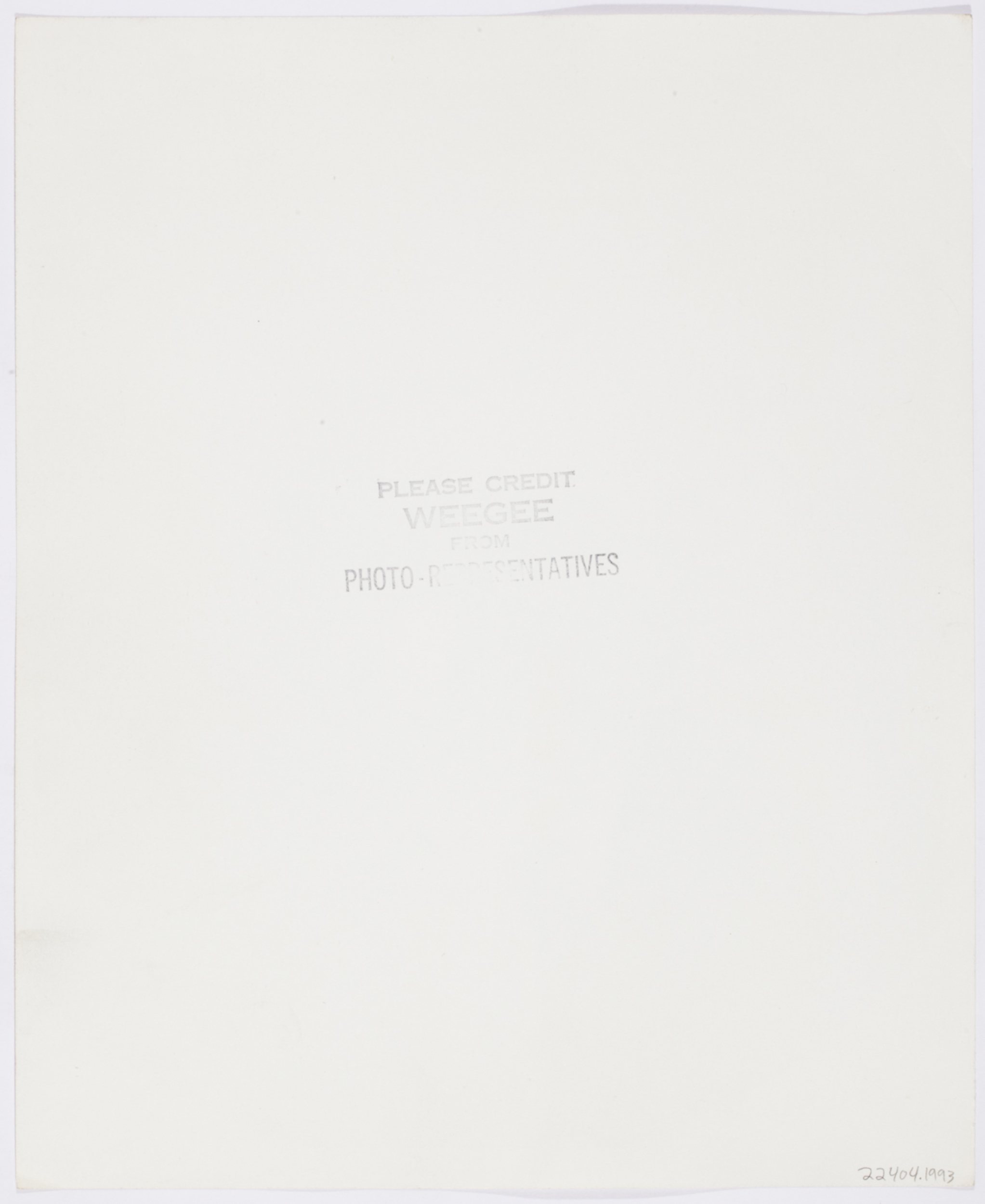 Weegee | International Center of Photography
