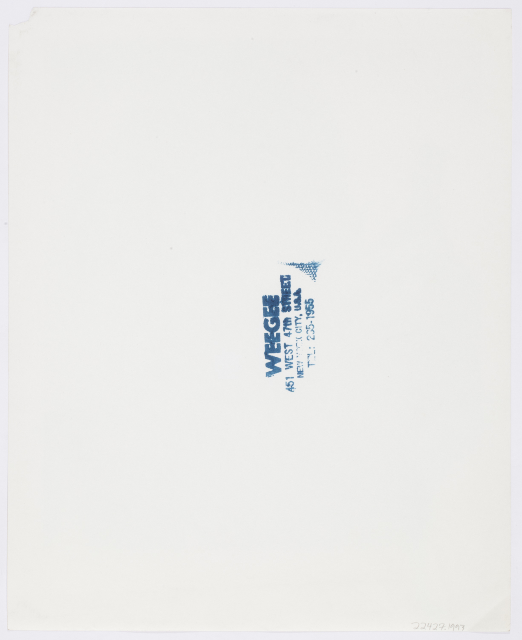 Weegee | International Center of Photography