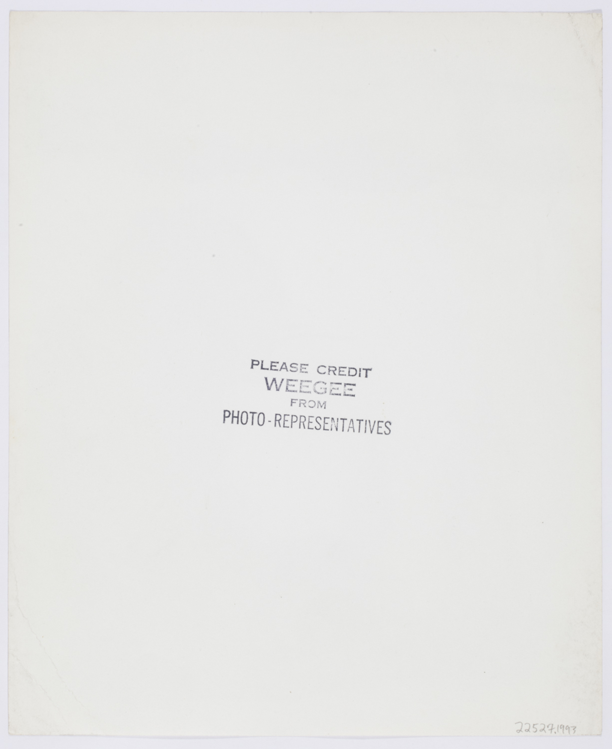 Weegee | International Center of Photography