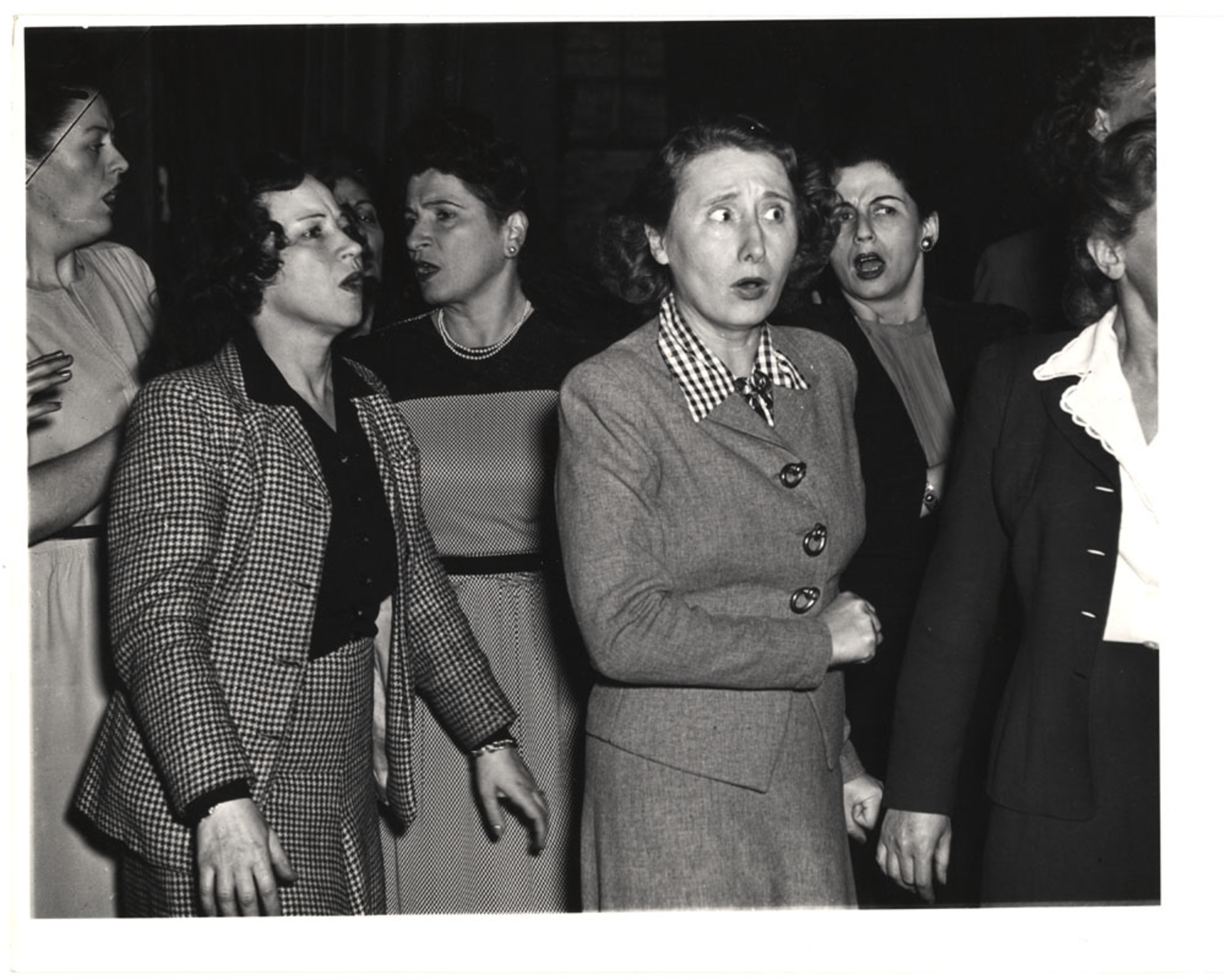 [Metropolitan Opera's women's chorus rehearsal, New York ...
