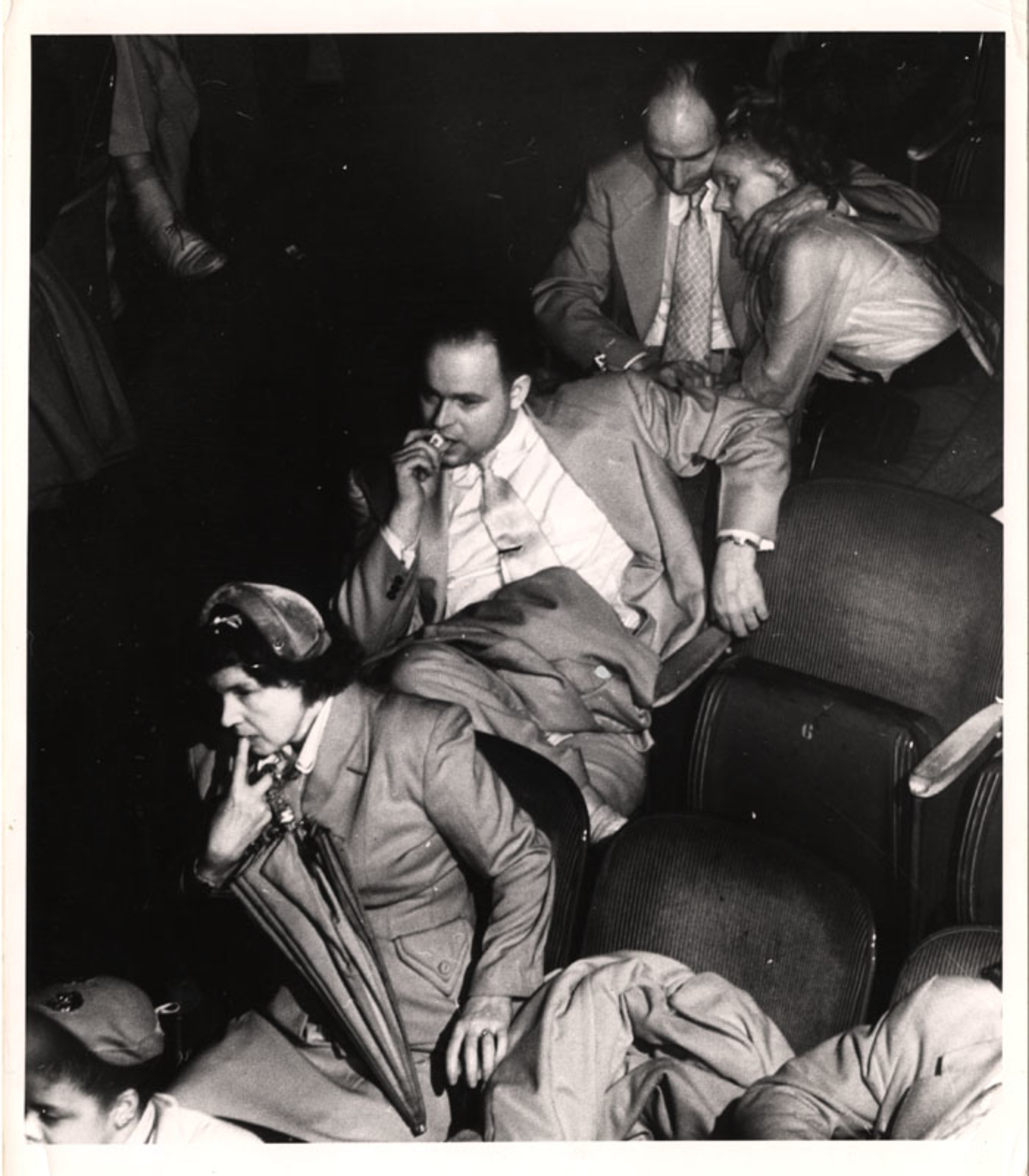 Movie theater audience | International Center of Photography