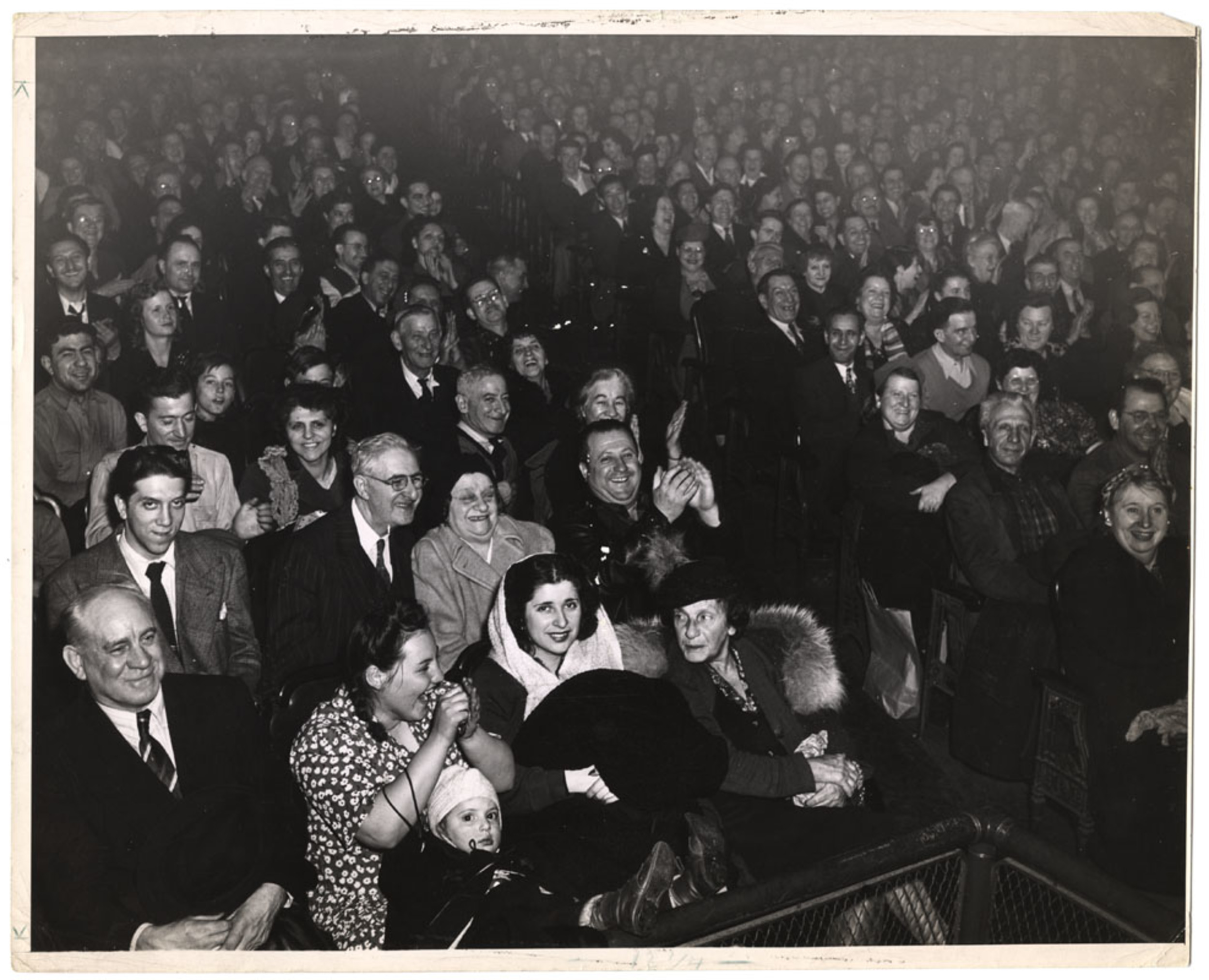 Movie theater audience | International Center of Photography