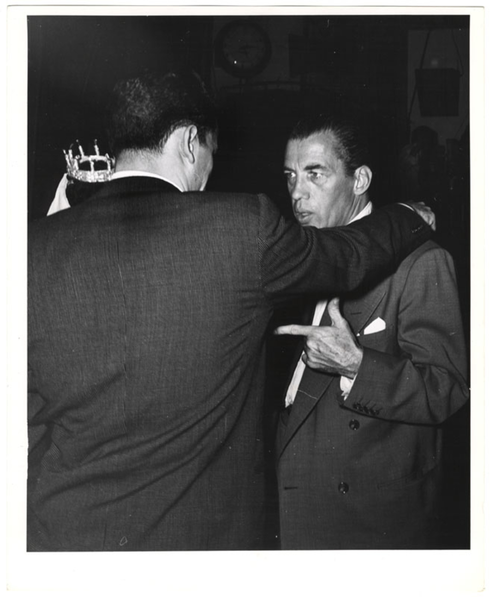 [Julius La Rosa and Ed Sullivan] | International Center of Photography