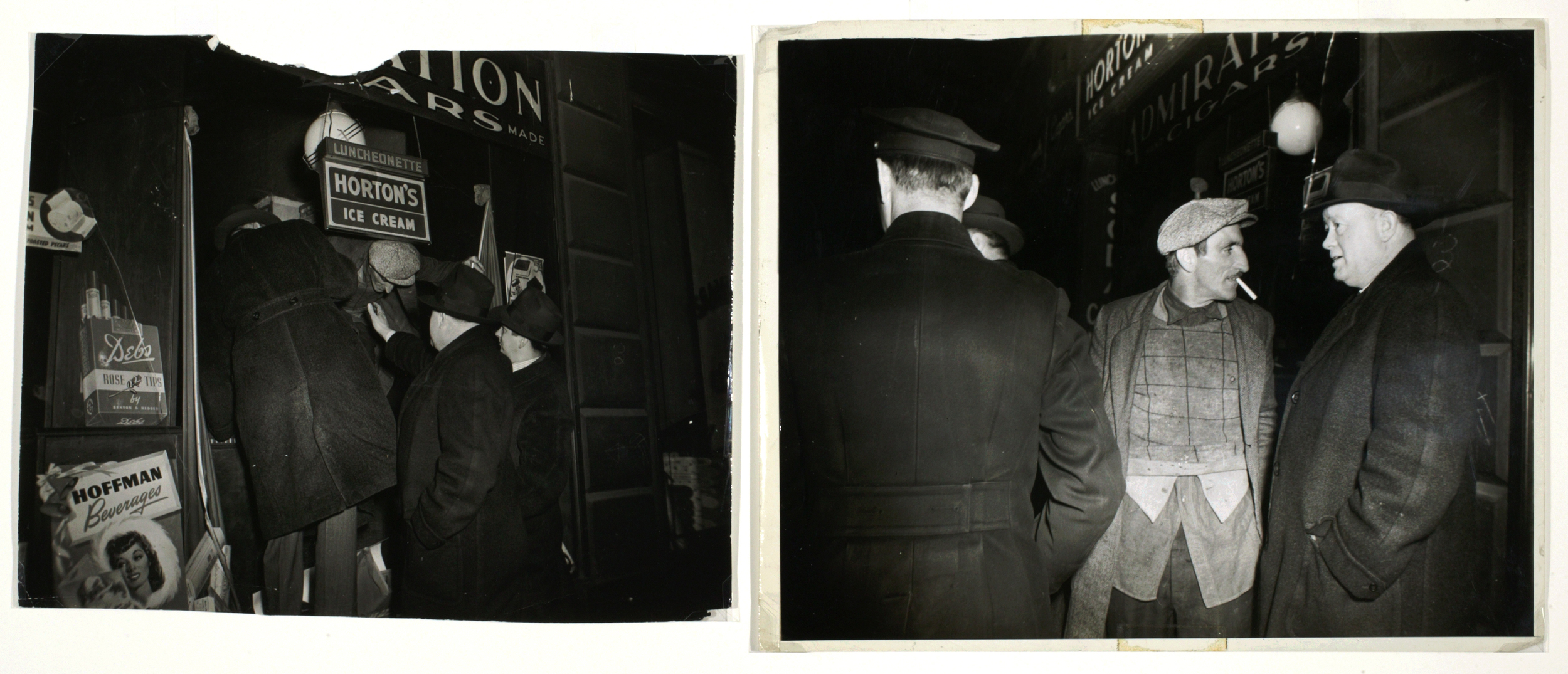 [Police with man caught at candy store, New York] | International ...