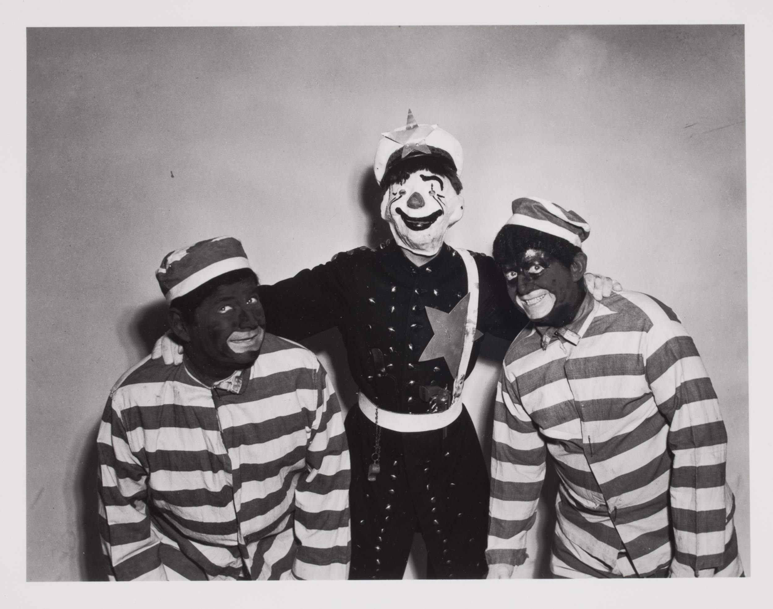 [Clown cop and two prisoners in blackface] | International Center of ...