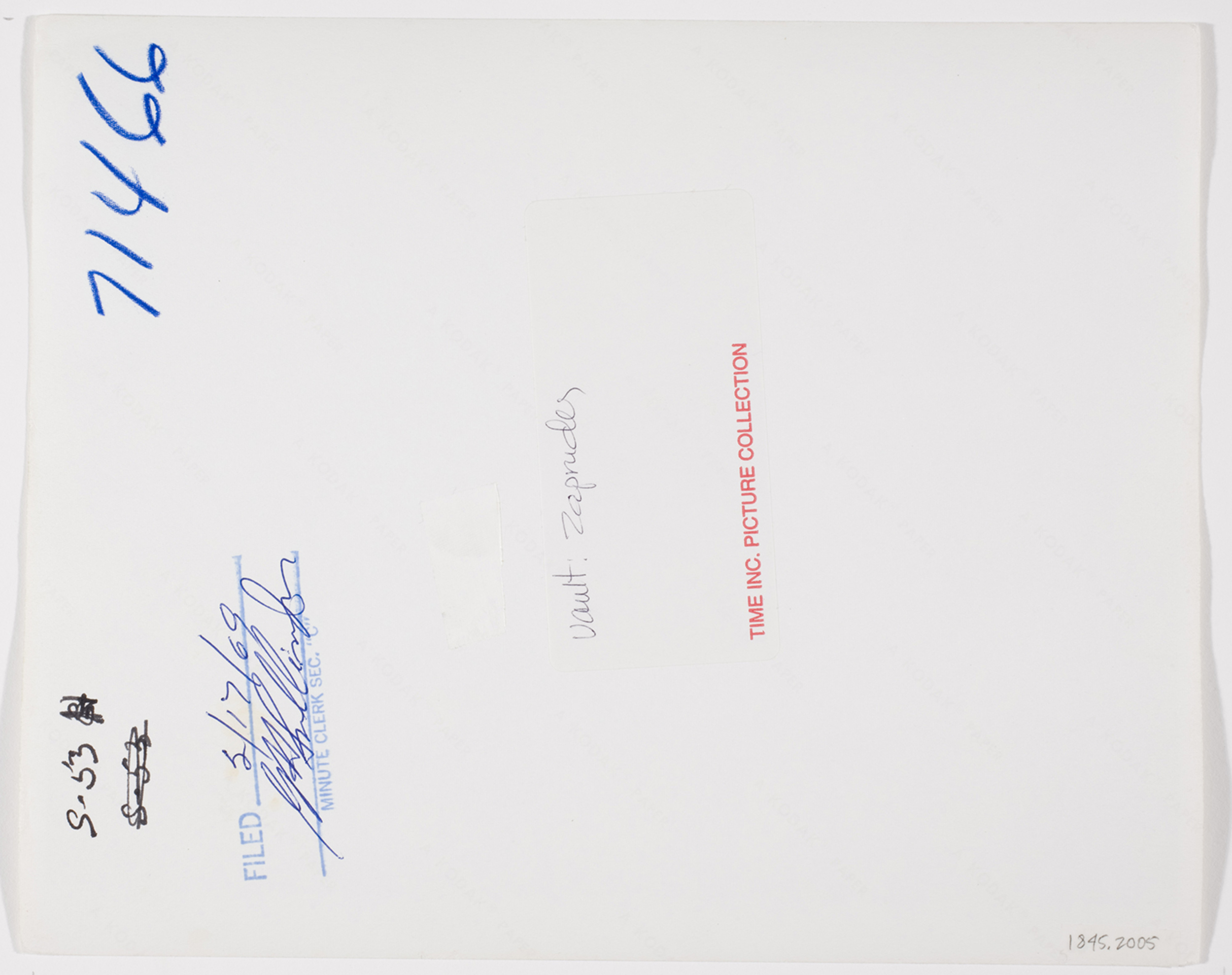 [Frame 312 of 8mm home movie of assassination of John F. Kennedy ...