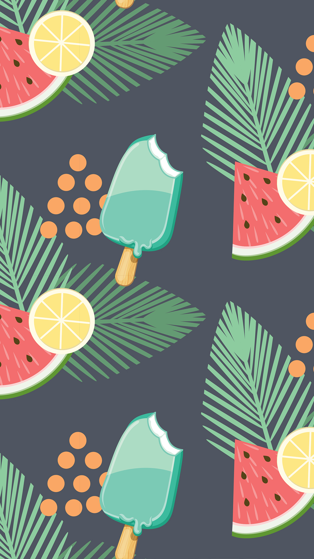Summer Funky Wallpaper