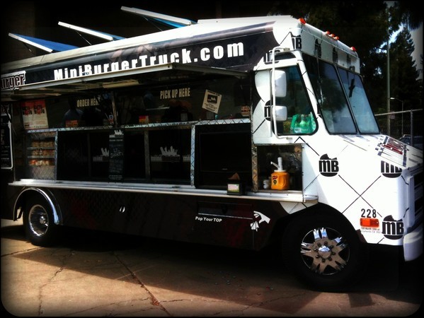 Sacramento: Welcome to the World of the Mini Burger Truck - Mobile Food ...