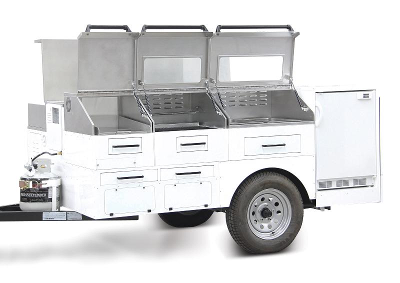 Gourmet Food Trailer Offers Layout Options for Components to Meet ...