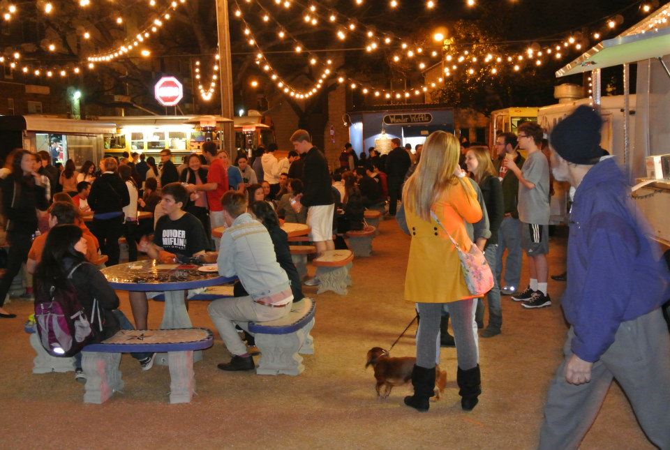 Austin, TX: Rancho Rio Food Truck Park; Lustre Pearl's Not Douchey ...