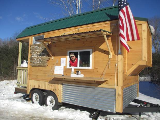 Newry, ME: SaltBox Cafe - Tiny house food truck - Mobile Food News