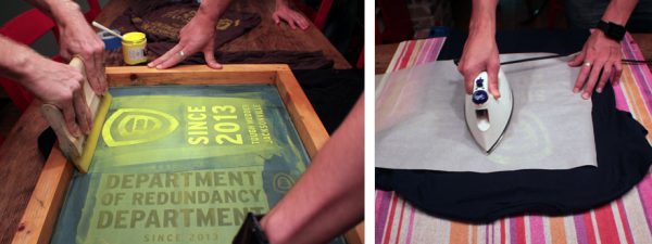 How to screen print your own shirts - I Like To Make Stuff