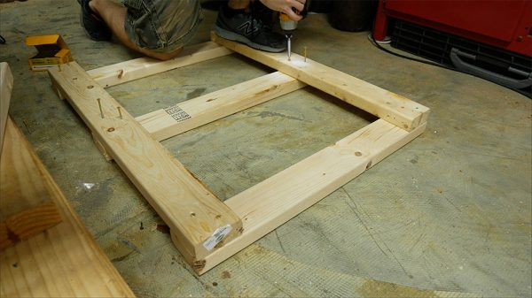 How to make a simple, cheap 2x4 work table - I Like To Make Stuff