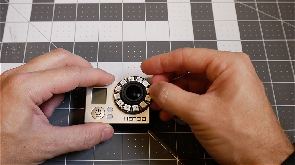 How to make a GoPro ring light - I Like To Make Stuff