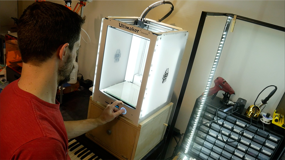 How to make a spinning 3d printer workstation - I Like To Make Stuff