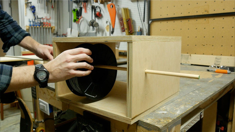 How to make a spinning 3d printer workstation - I Like To Make Stuff